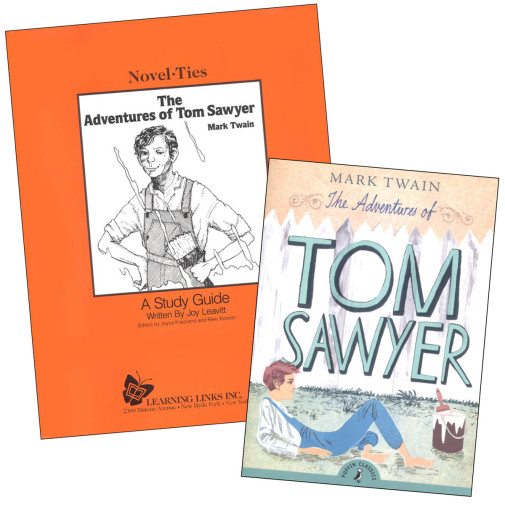 Adventures or Tom Sawyer Novel-Ties Study Guide & Book Set