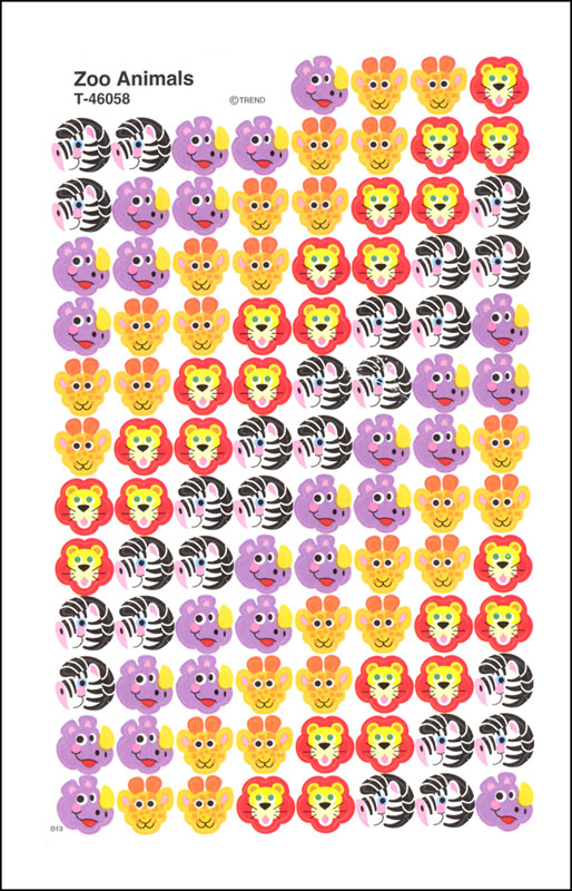 All About Reading Pre-Reading Animal Stickers