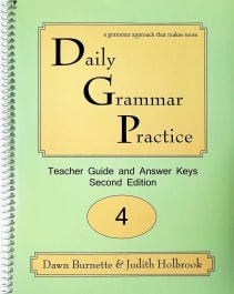 Daily Grammar Practice Teacher Guide Grade 4