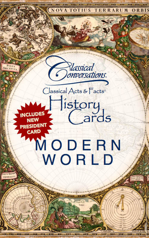 Classical Acts and Facts History Cards: Modern World