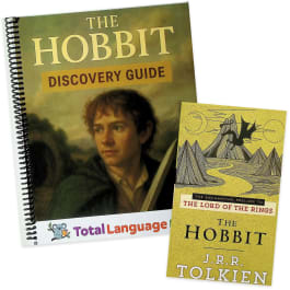 The Hobbit: Total Language Plus Study Guide and Book