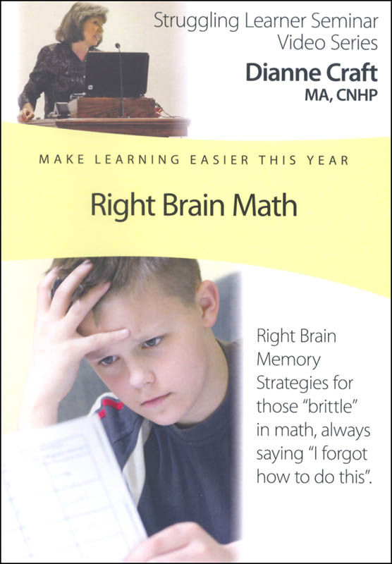 Right Brain Math DVD