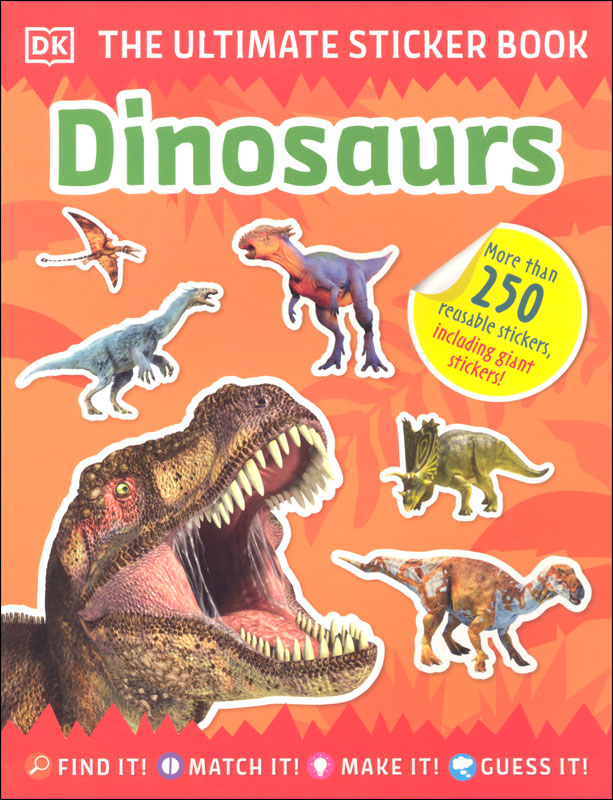 Ultimate Sticker Book: Dinosaurs