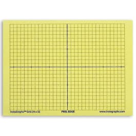 InstaGraphs Grid 24 x 32 Grid with Marked Axis (3 x 4 Pad)