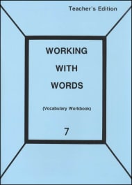 Working with Words 7 Teacher