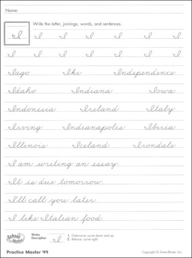 Cursive Workbook A Reason For 5th Grade - Scripture-Based Handwriting ...