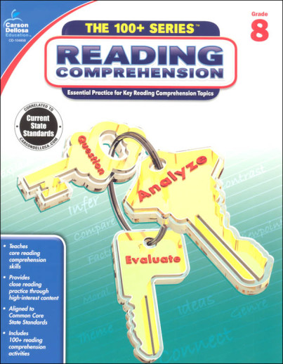Reading Comprehension - Grade 8 (100+ Series)