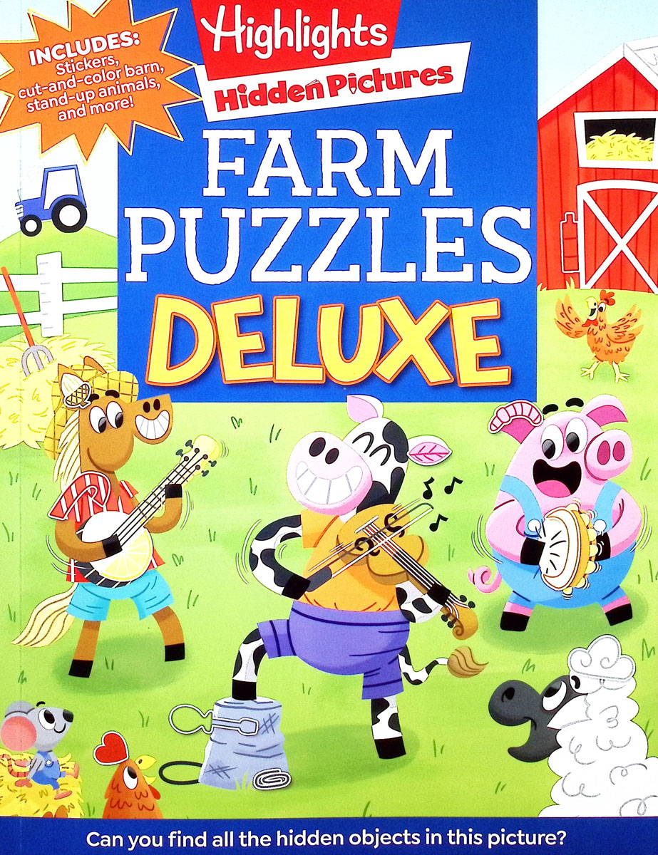 Farm Puzzles Deluxe (Highlights Hidden Pictures)