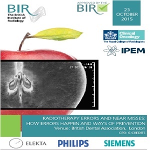 Radiotherapy Errors and Near Misses