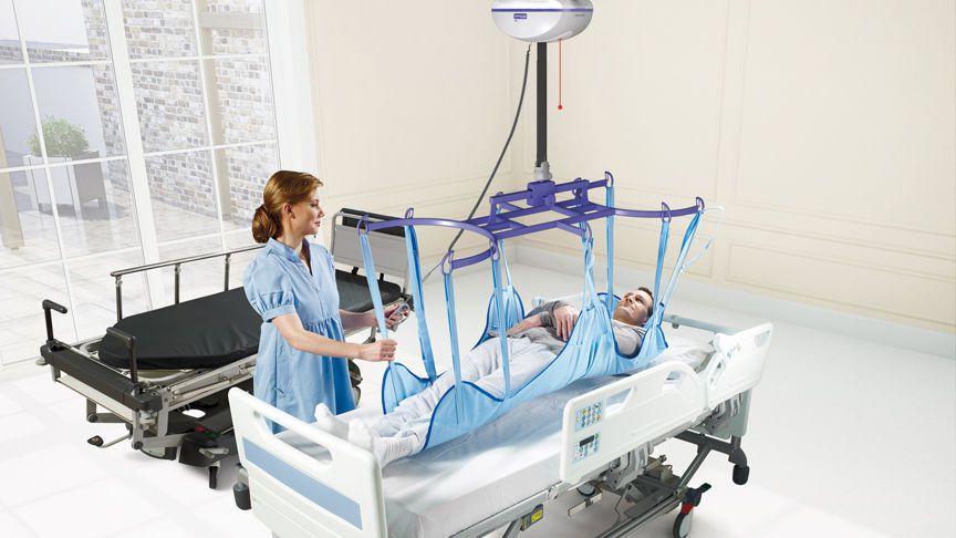 Health Management and Leadership Portal | Ceiling-mounted patient lift ...