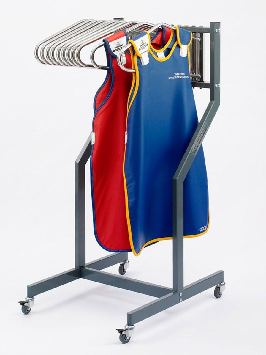 Health Management and Leadership Portal | Wall-mounted X-ray apron rack ...