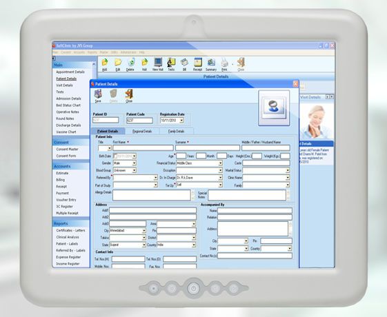 Health Management and Leadership Portal | Waterproof medical panel PC ...