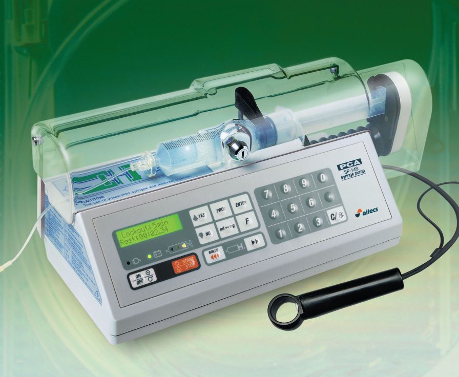 Health Management and Leadership Portal | 1 channel syringe pump / PCA ...