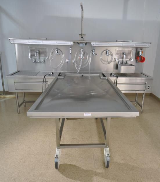Health Management and Leadership Portal | Autopsy table / L-shaped ...