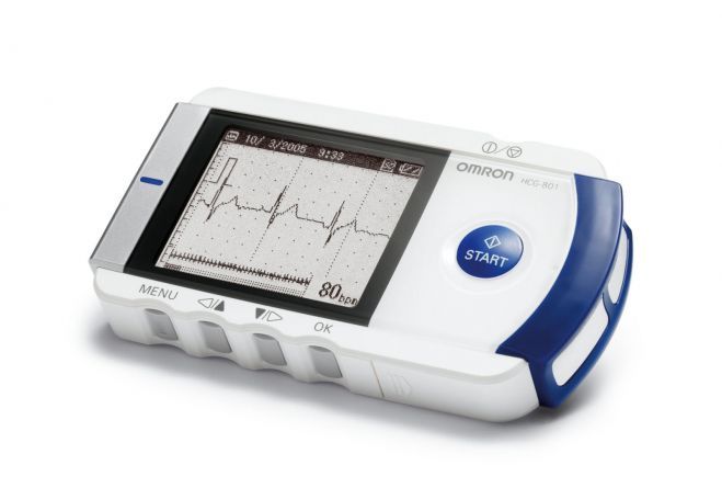 Health Management and Leadership Portal | ECG patient monitor / portable HeartScan HCG801 HCG ...