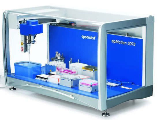 Health Management and Leadership Portal | Pipetting robot epMotion ...