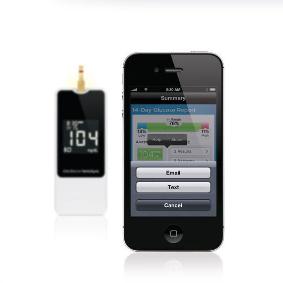 Health Management and Leadership Portal | Wireless blood glucose meter ...