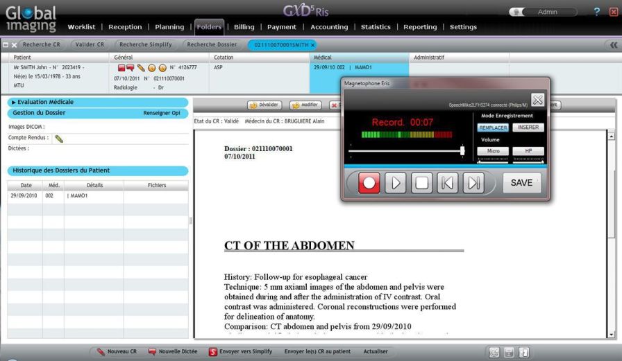 Health Management and Leadership Portal | Radiology information system ...