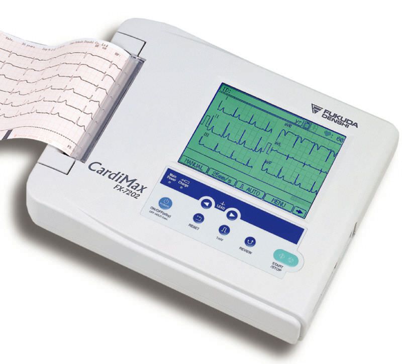 Health Management and Leadership Portal | Digital electrocardiograph / 12-channel CardiMax FX ...