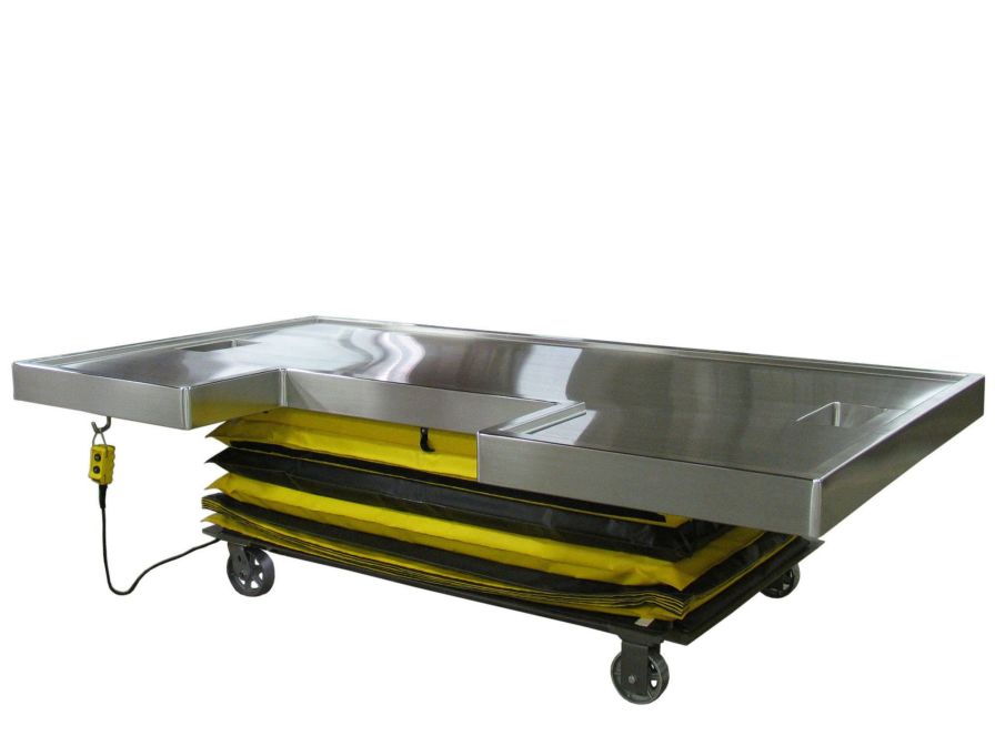 Health Management and Leadership Portal | Autopsy table / electric ...