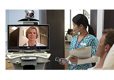 Health Management and Leadership Portal | Telemedicine cart Polycom ...