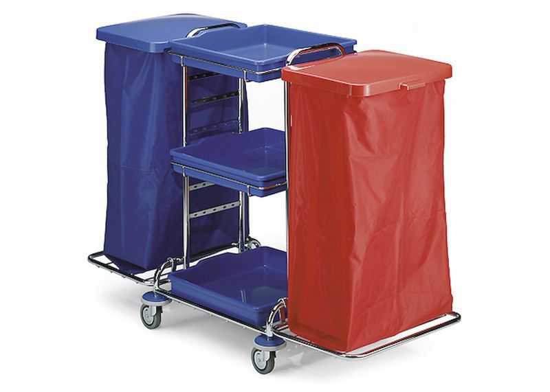 Health Management and Leadership Portal | Cleaning trolley / with shelf ...