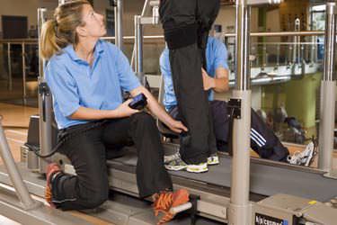 Health Management and Leadership Portal | Treadmill with harness ...