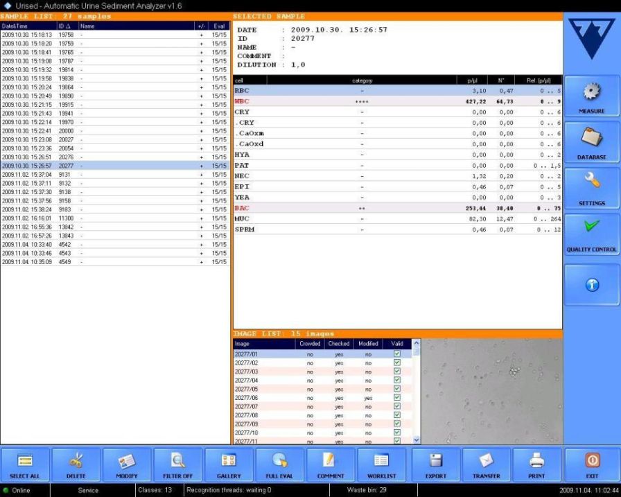 Health Management and Leadership Portal | Semi-automatic urine analyzer ...