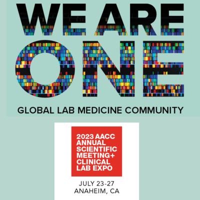 2023 AACC ANNUAL SCIENTIFIC MEETING + CLINICAL LAB EXPO
