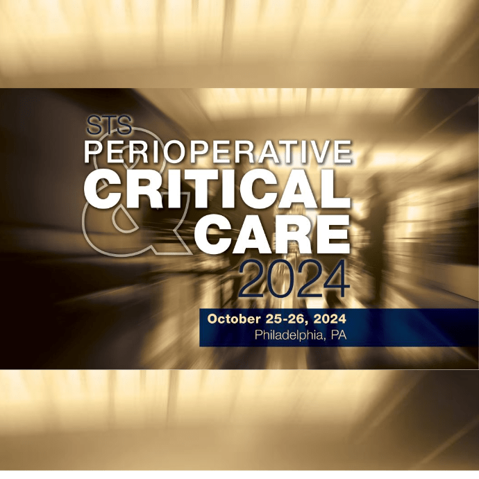 2024 STS Perioperative & Critical Care Conference