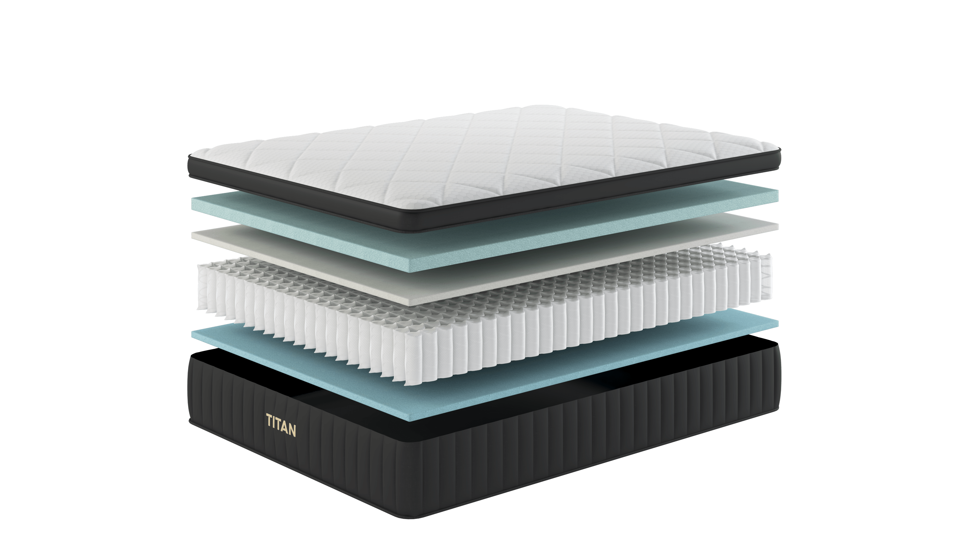 Titan Plus Luxe Mattress - Comfort & Durability for Plus Size Sleep - Titan