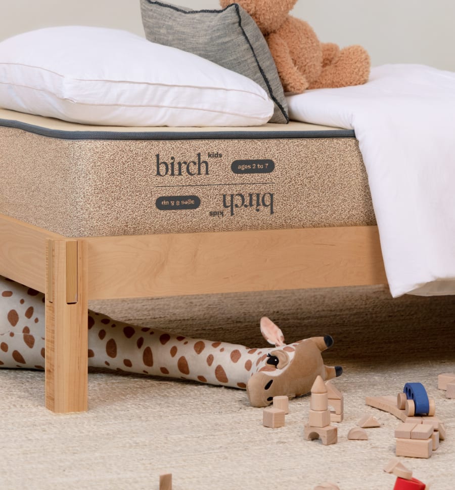 Madison Bed Frame | Birch Natural Organic Mattress Frame - Birch