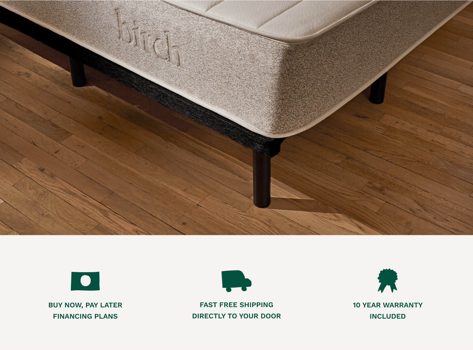 Helix Adjustable Base - Birch