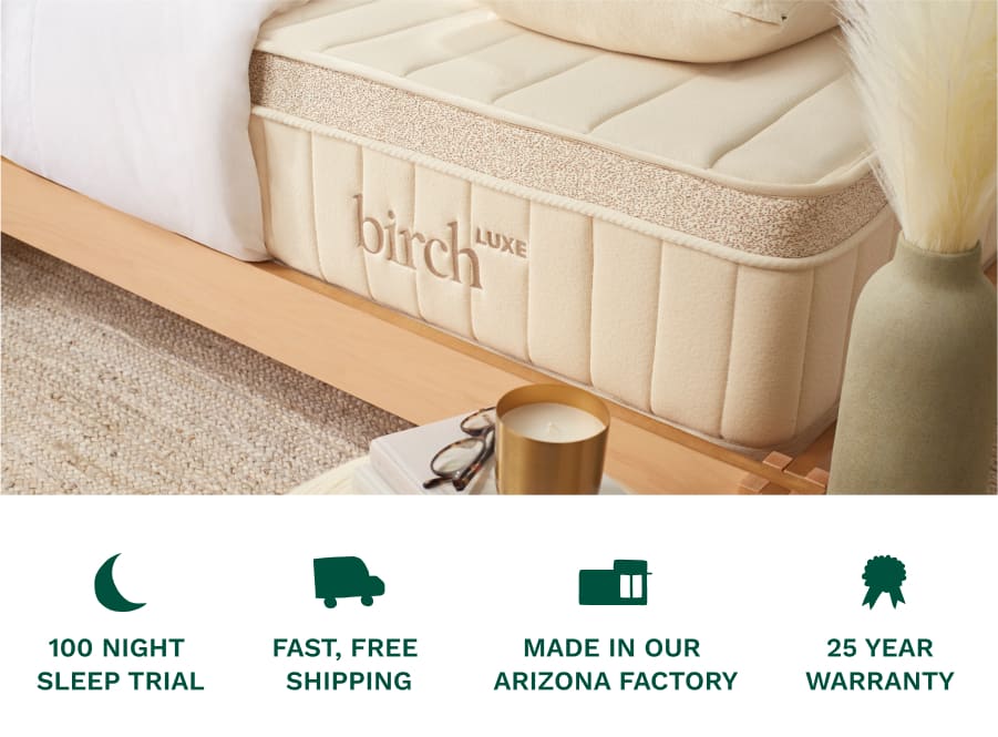 Birch Luxe Natural Mattress - Helix Sleep