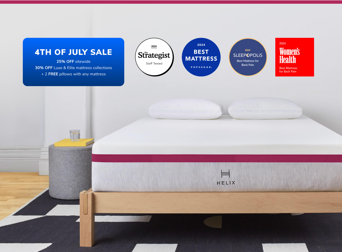 Shop the Helix Dusk | Medium Feel Mattress with Extra Support - Helix Sleep