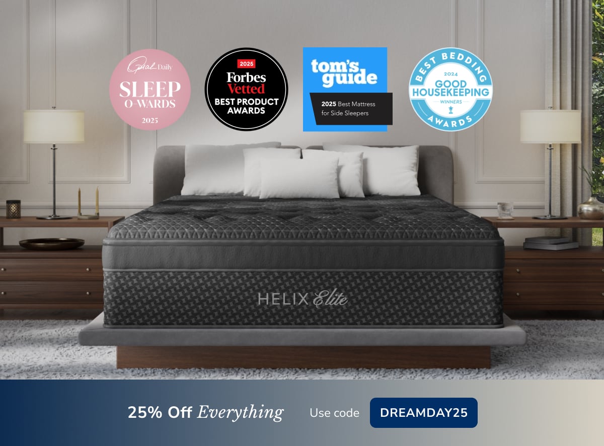 Shop the Helix Midnight Elite | Luxury Medium Feel Mattress with ...