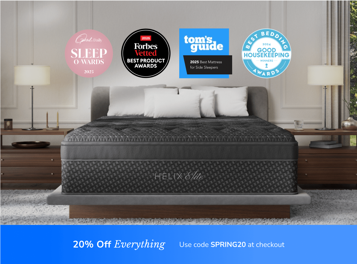 Shop the Helix Midnight Elite | Luxury Medium Feel Mattress with ...