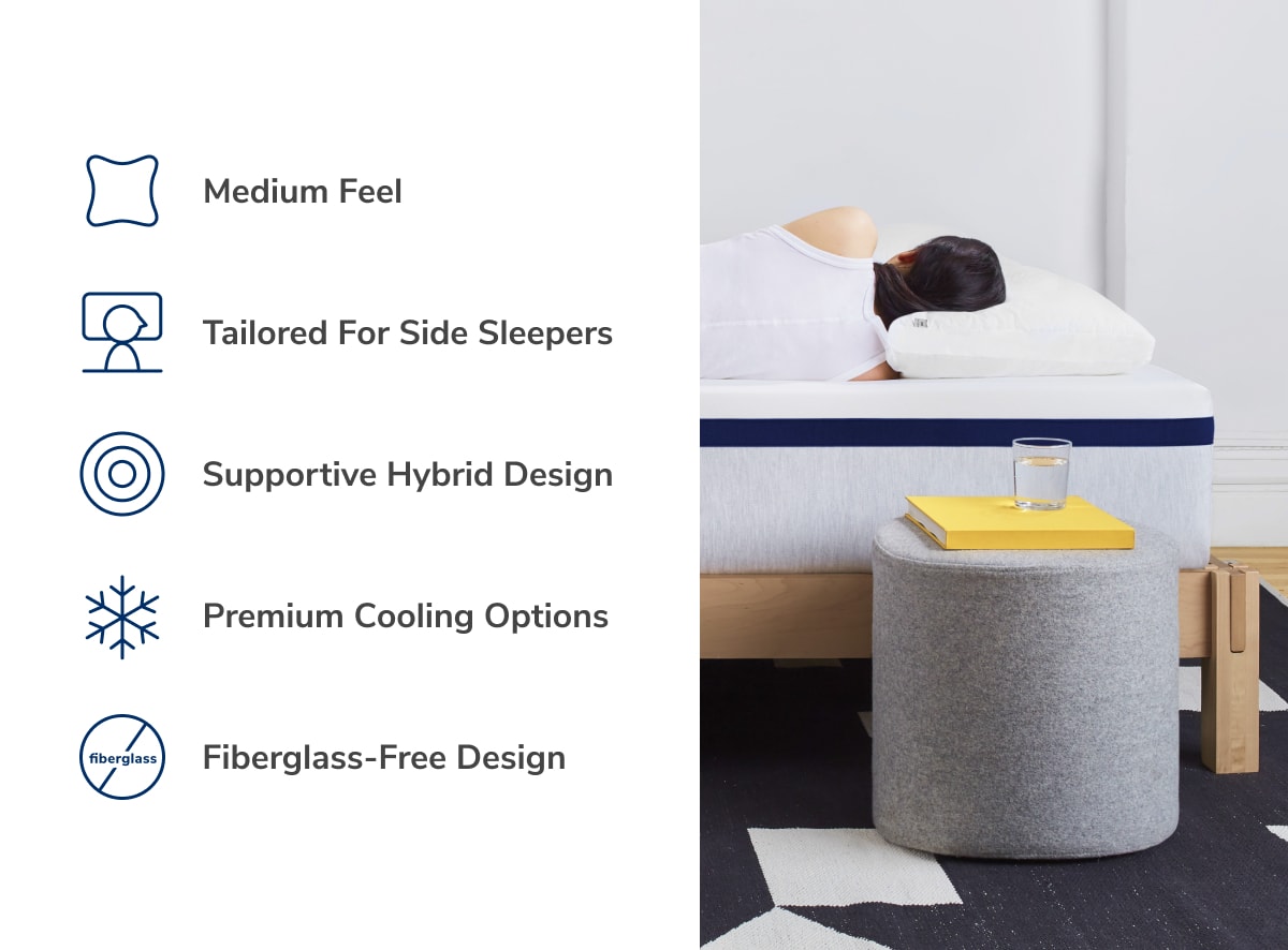 Shop the Helix Midnight | Medium Feel Mattress with Pressure Relief ...