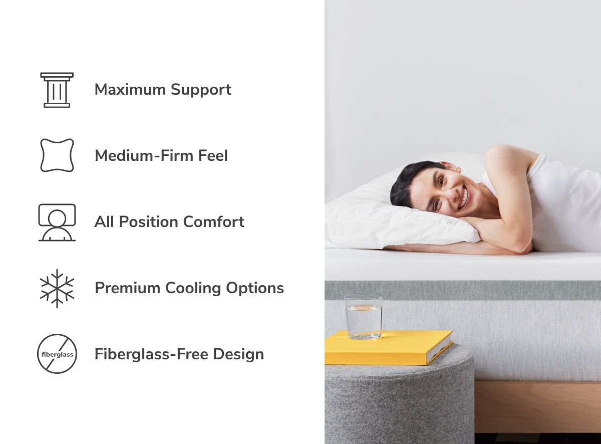 Shop the Helix Plus | Mattress for Plus Size Sleepers - Helix Sleep