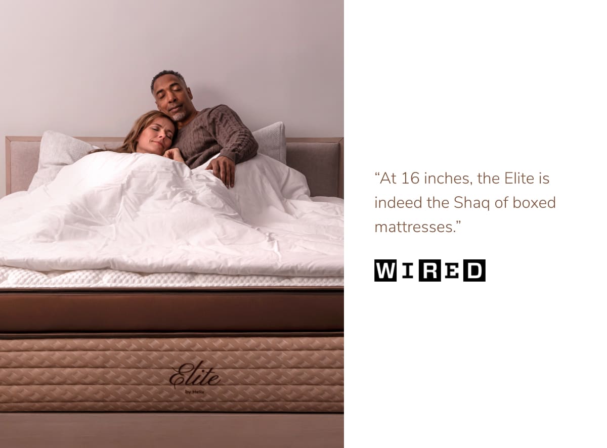 Shop the Helix Plus Elite | Luxe Mattress for Plus Size Sleepers ...