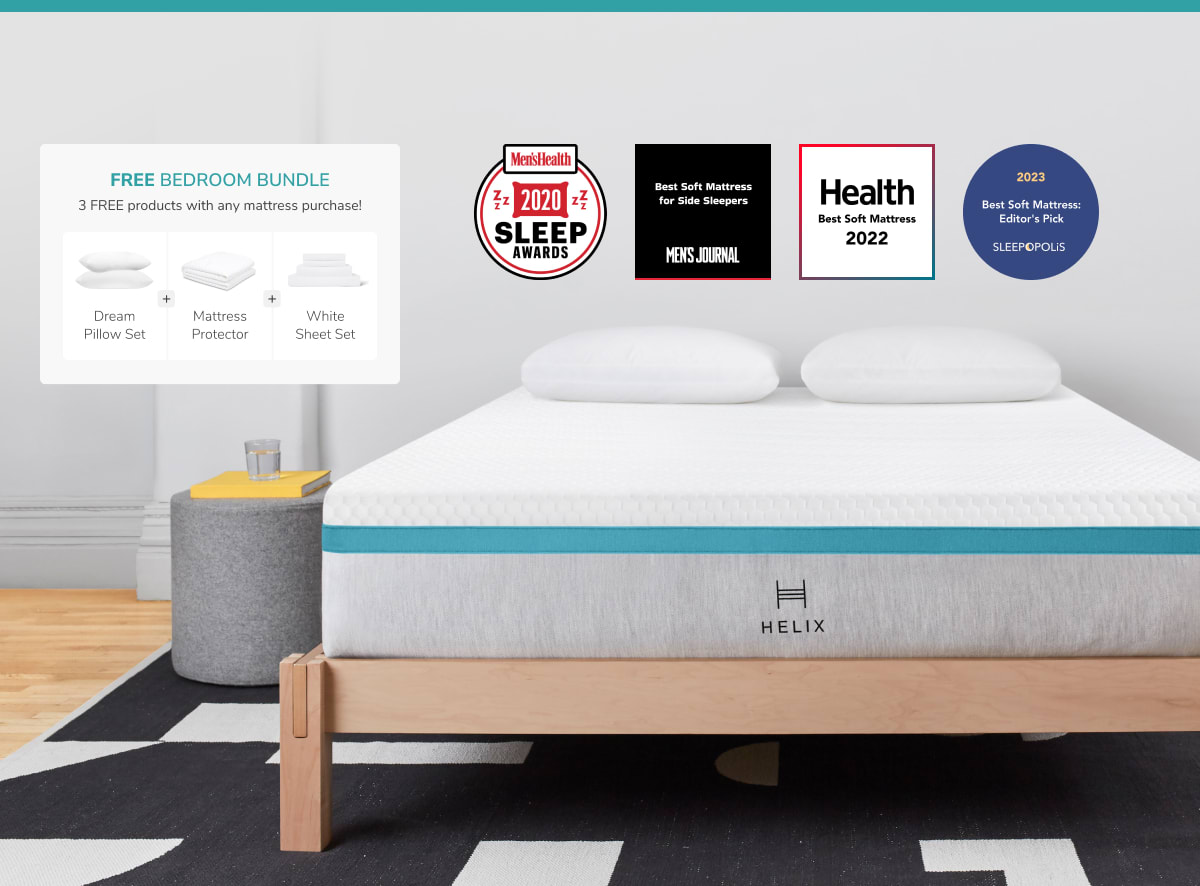 Shop the Helix Sunset | Plush Mattress with Pressure Relief - Helix Sleep
