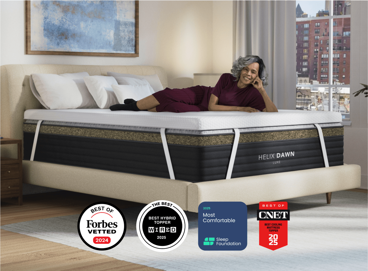 Premium Mattress Topper with GlacioTex - Helix Sleep