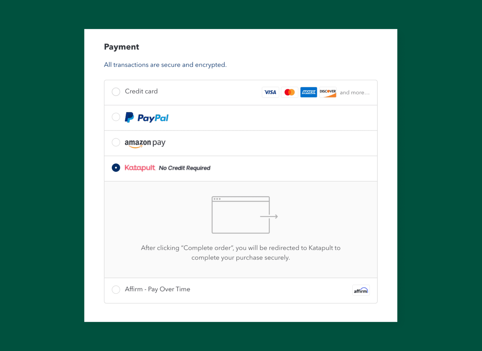 Mattress Financing - Birch