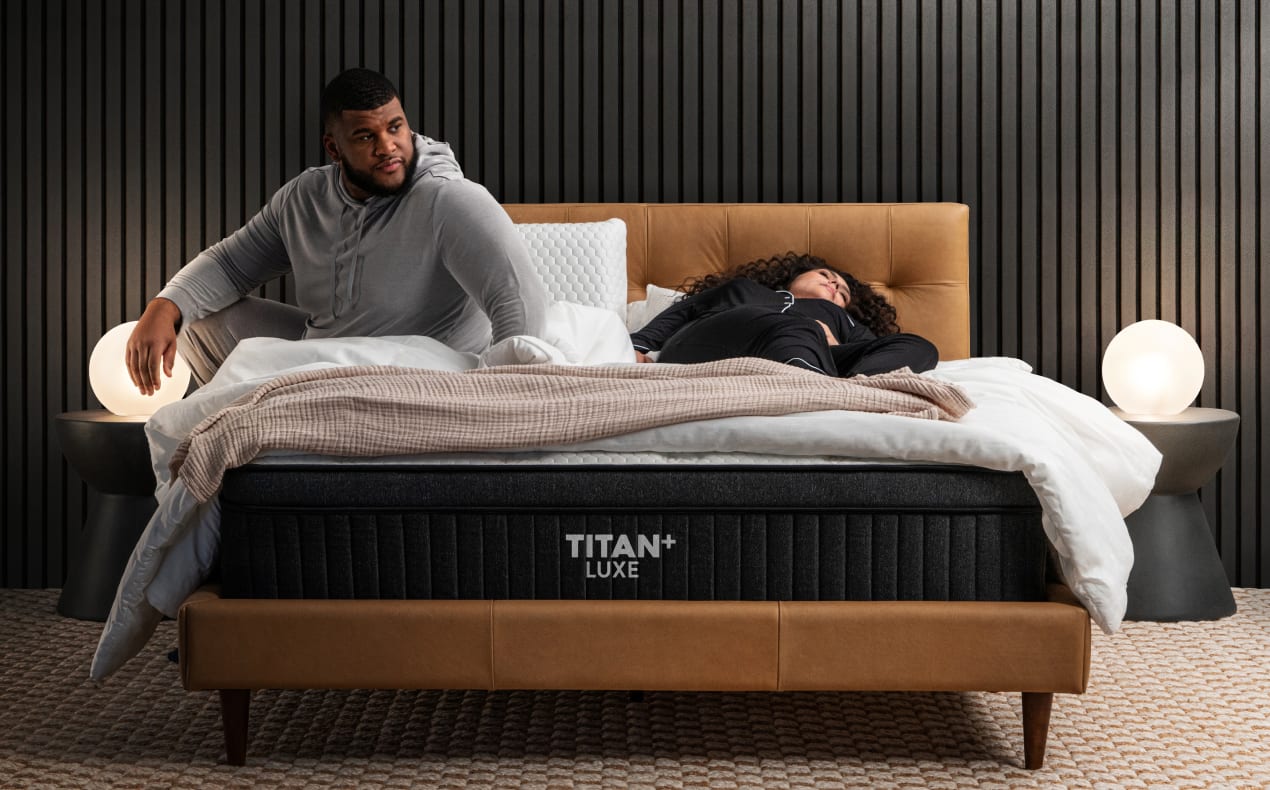 Titan Mattress: Plus Size Solution for Plus Size Sleep - Titan