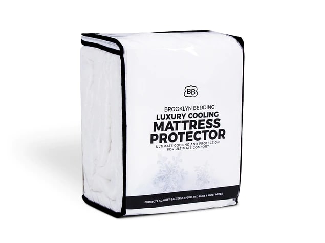 Luxury Cooling Mattress Protector - Brooklyn Bedding