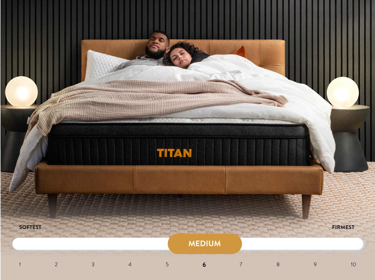 Titan Plus Luxe Mattress - Comfort & Durability for Plus Size Sleep - Titan