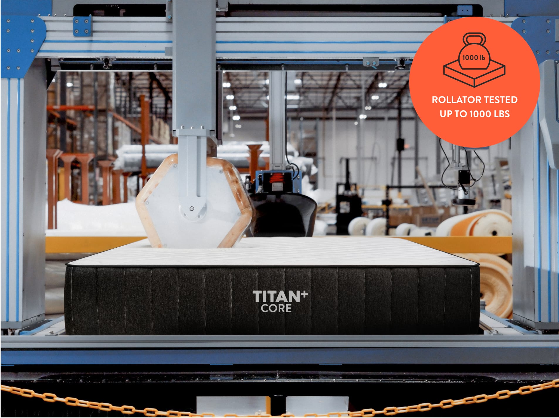 The Titan Plus Core Hybrid Mattress for Plus Size Sleepers - RV