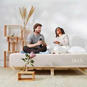 Natural Wood Bed Frame | Birch Natural Organic Mattress Frame - Birch