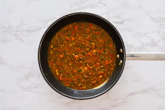 Persian Salmon in Spicy Tamarind Coriander Sauce with Green Bean ...