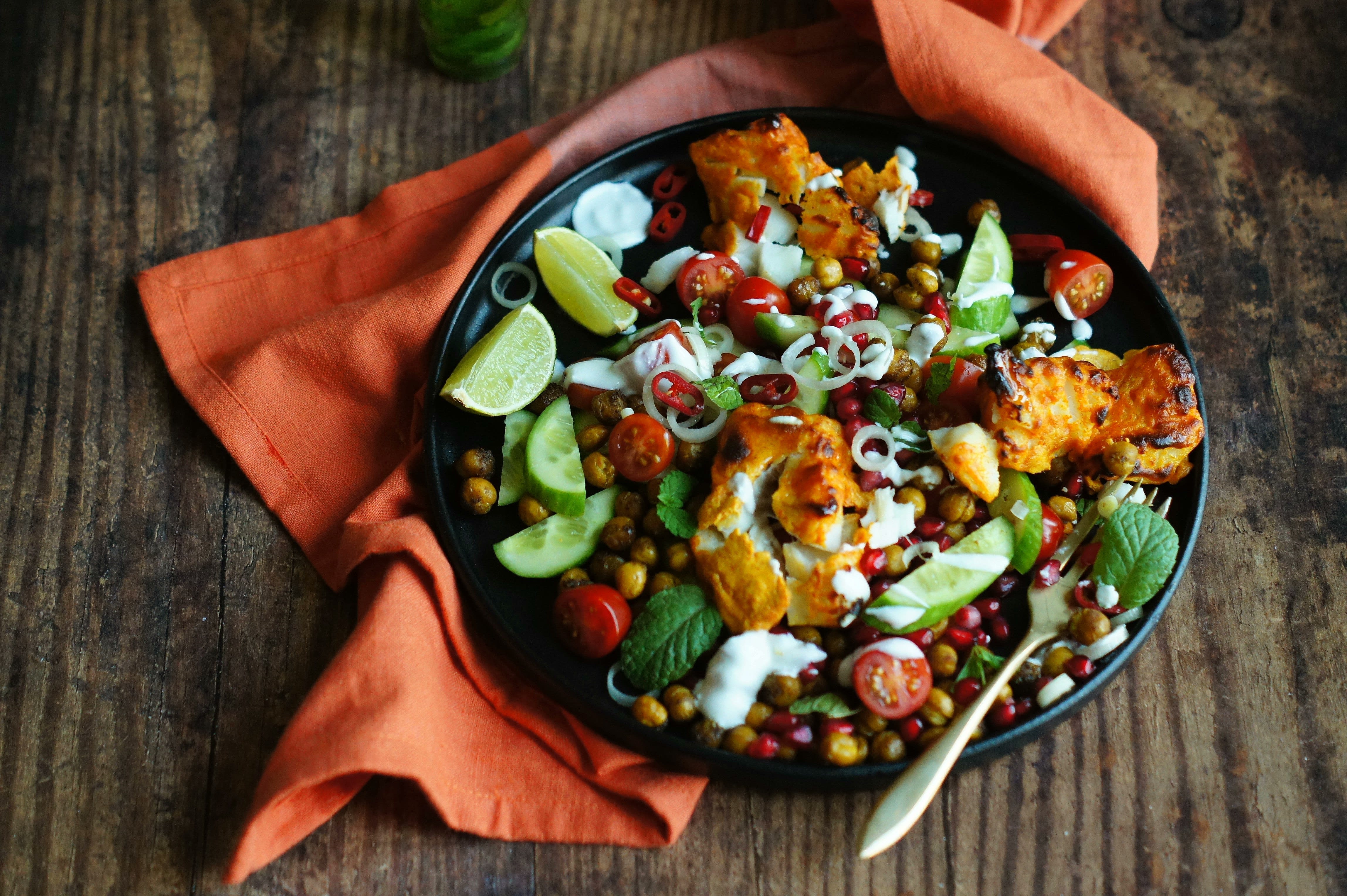 Tandoori Style Cod with Chickpea Chaat | Hello Chef!